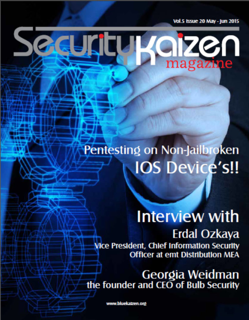 Interview With Erdal Ozkaya, Helpful Tips on Security - Dr. Erdal Ozkaya