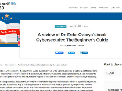 Dr. Erdal Ozkaya | Cybersecurity & Security Leadership
